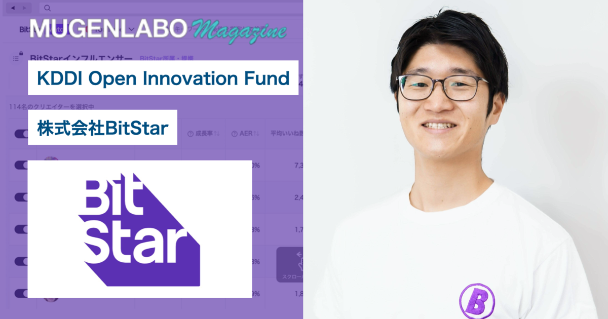 クリエイターエコノミーを代表するプラットフォーマーへ – BitStar | インタビュー | MUGENLABO Magazine – オープンイノベーション情報をすべての人へ